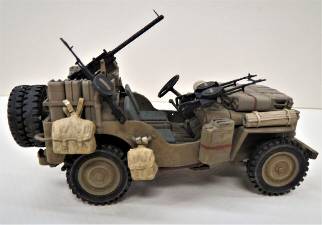 British SAS Jeep | Hub Hobby Shop